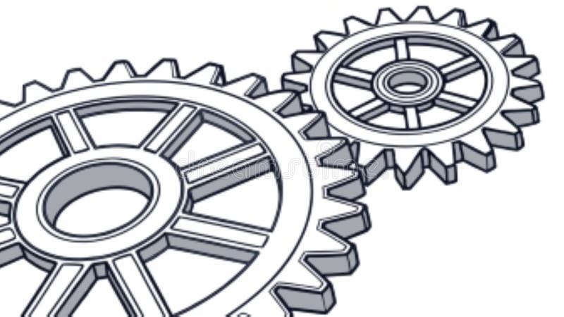 Detailed Mechanical Gears Stock Illustrations – 16,859 Detailed ...