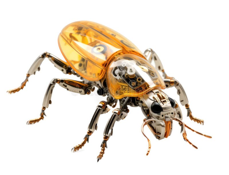 Mechanical Insect Robot Showcasing Intricate Design and Functionality ...