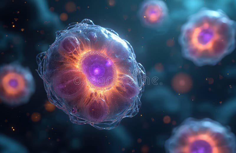 Eukaryotic Cell Division Stock Illustrations – 334 Eukaryotic Cell ...