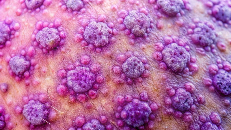 Detailed Microscopic Examination of Lichen Planus Skin Lesions ...