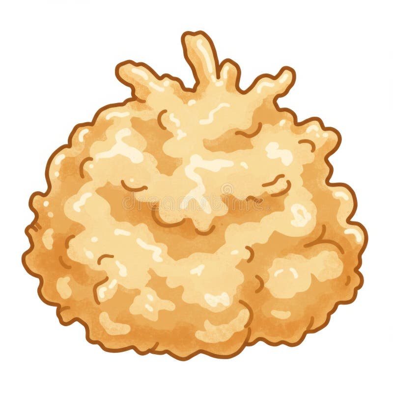 Detailed Microscopic Illustration of a Single White Blood Cell with ...