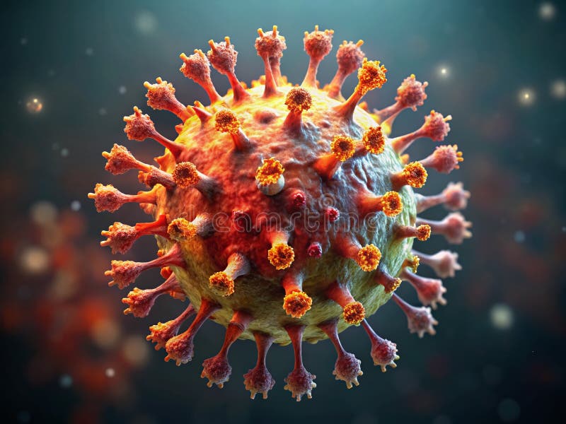 Detailed Microscopic View of Coronavirus Infection on Day 10 Exploring ...