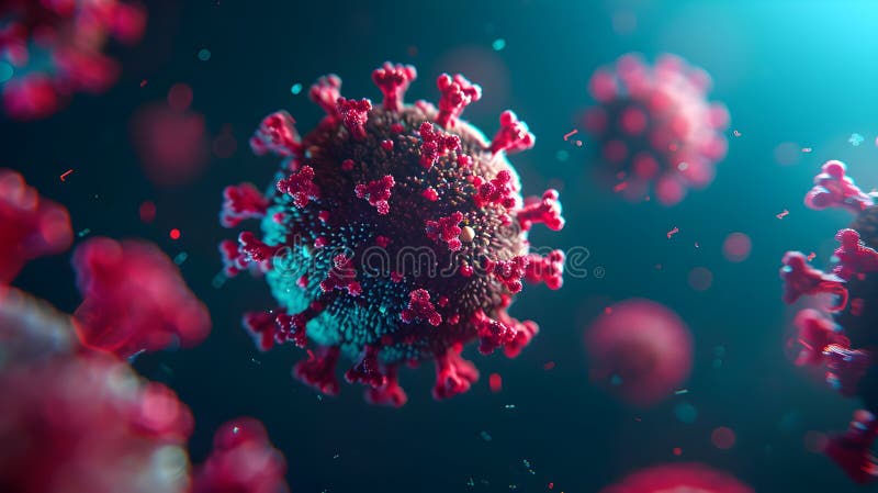 Detailed Microscopic Visualization of a Coronavirus Virion Highlighting ...