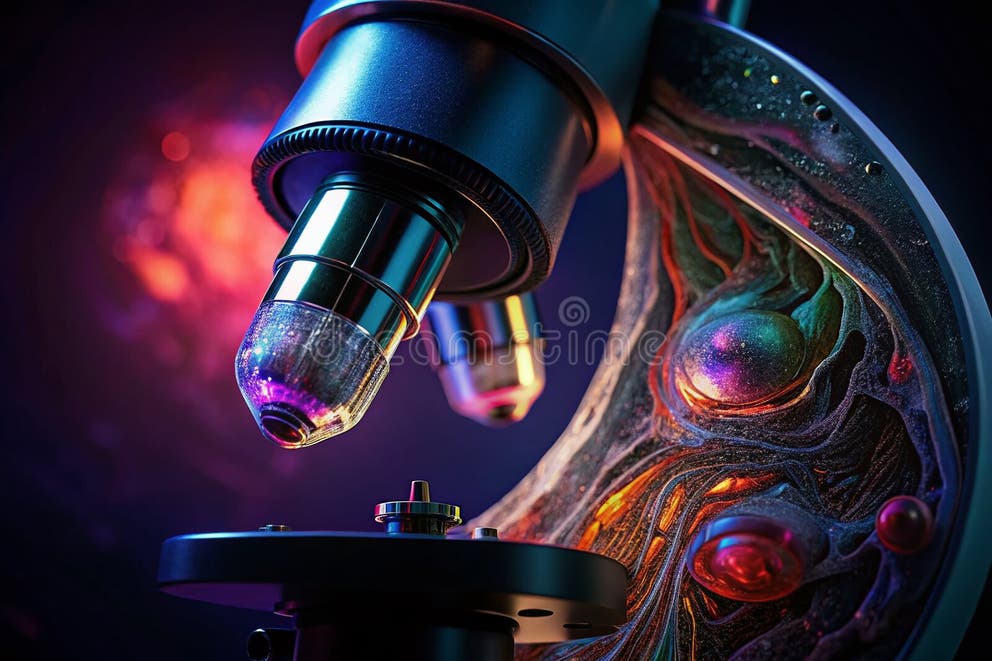 Detailed Microscopy Analysis of Biological Specimens Unveiling Cellular Structures and Processes ...