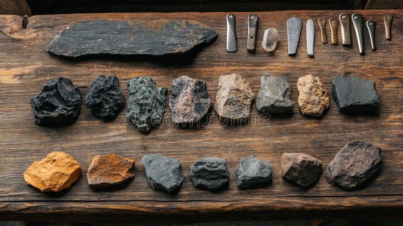 Comprehensive Mineral Identification Kit Stock Illustrations – 3 ...