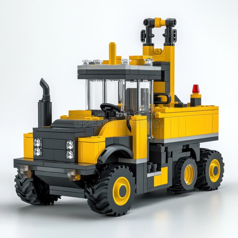 A Detailed Model of a Construction Vehicle, Showcasing Its Design and ...