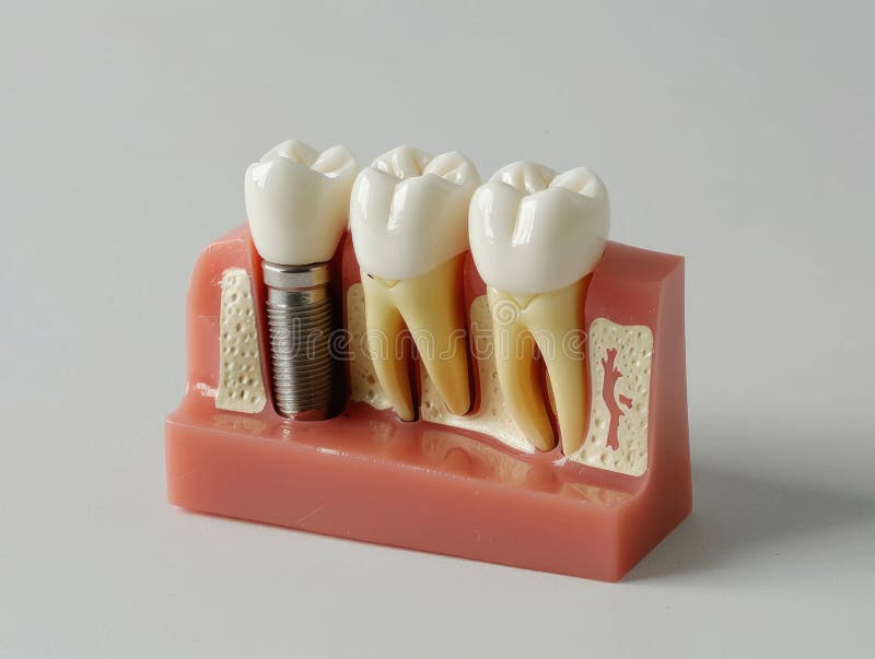 A Detailed Model of a Tooth Demonstrates a Unique Transformation with a ...