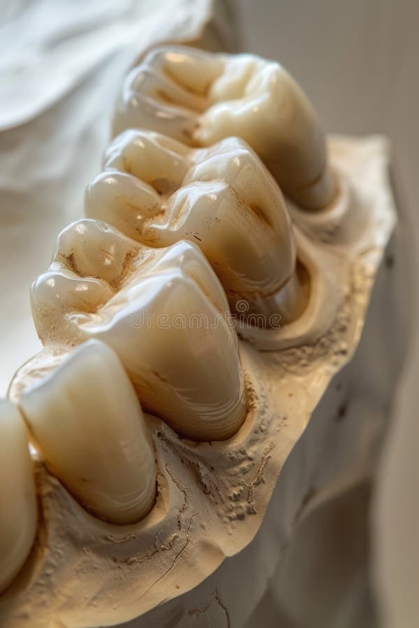 Detailed Model of a Tooth, Suitable for Dental Concepts Stock Image ...