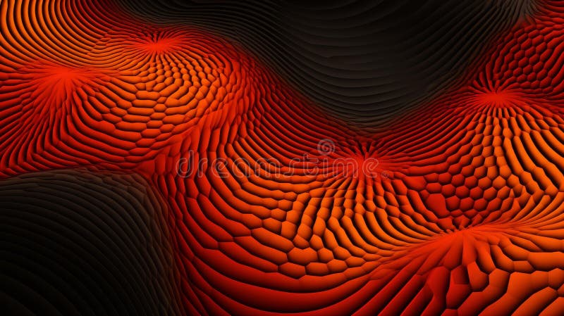 Detailed Moire Pattern with Intricate Waves in Highresolution Flat ...