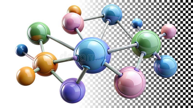 Molecular Structure Model, Exploring Science and Chemistry Concepts Png ...