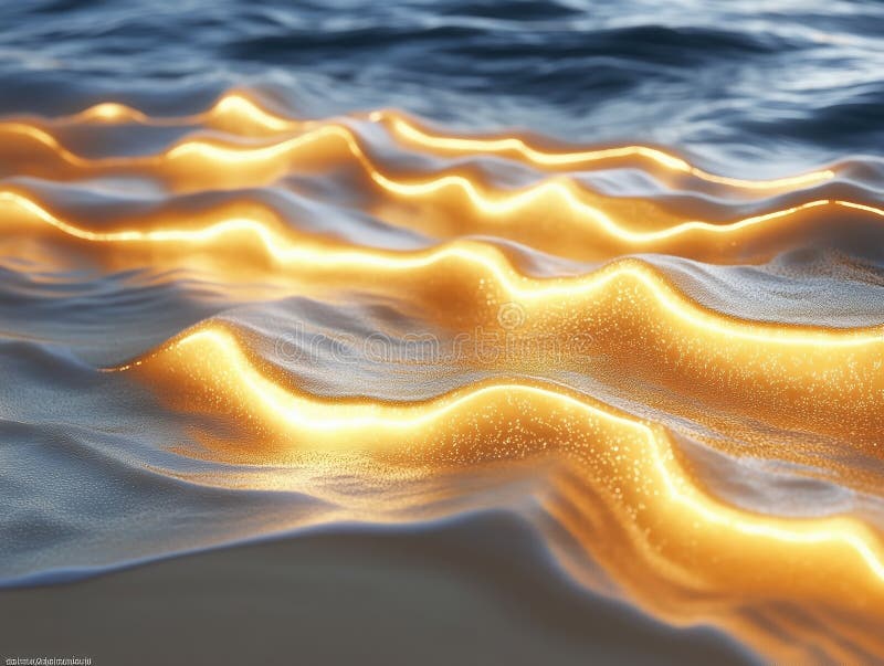 Detailed Nano-Sand Simulation Art Stock Illustration - Illustration of ...