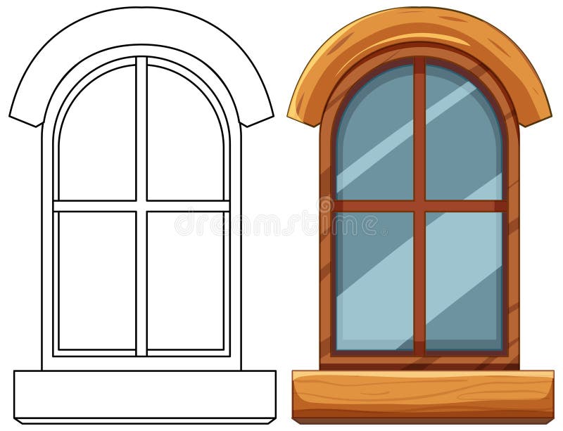Outline Window Stock Illustrations – 81,643 Outline Window Stock ...