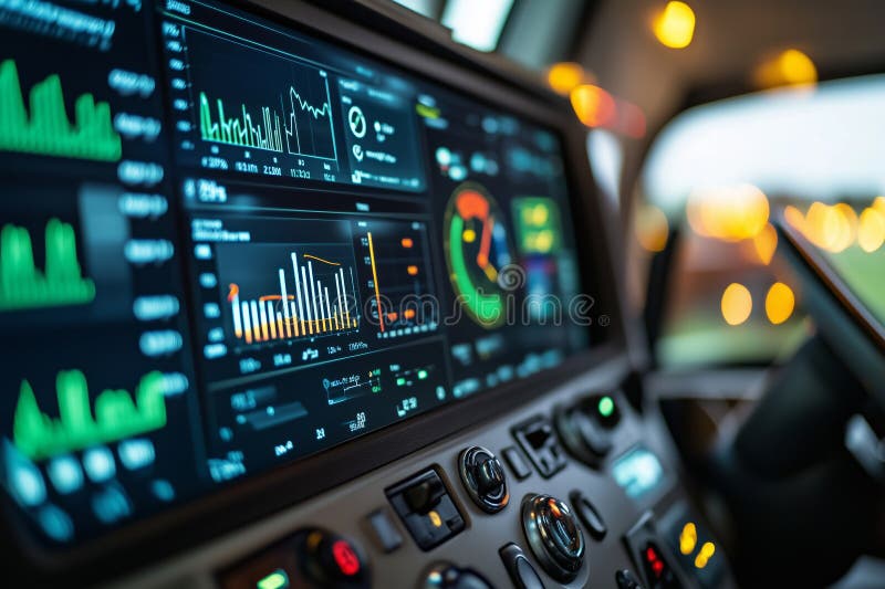 Detailed Overview of a Control Dashboard Showcasing Vital Statistics ...
