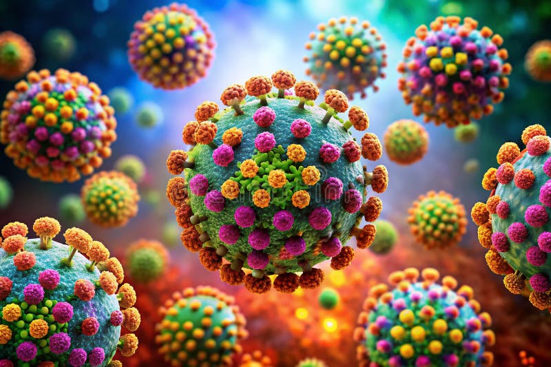 Comprehensive Illustration of Human Papillomavirus HPV Surface ...