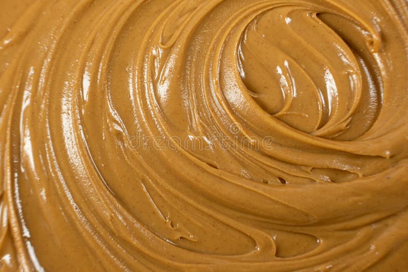 Detailed Peanut Butter Texture. Macro Food Stock Photo - Image of ...