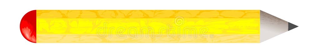 Detailed Pencil stock illustration. Illustration of bitmap - 8191732