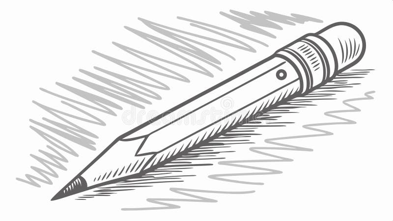 Detailed Pencil Drawing, Art and Sketching Technique Illustration ...