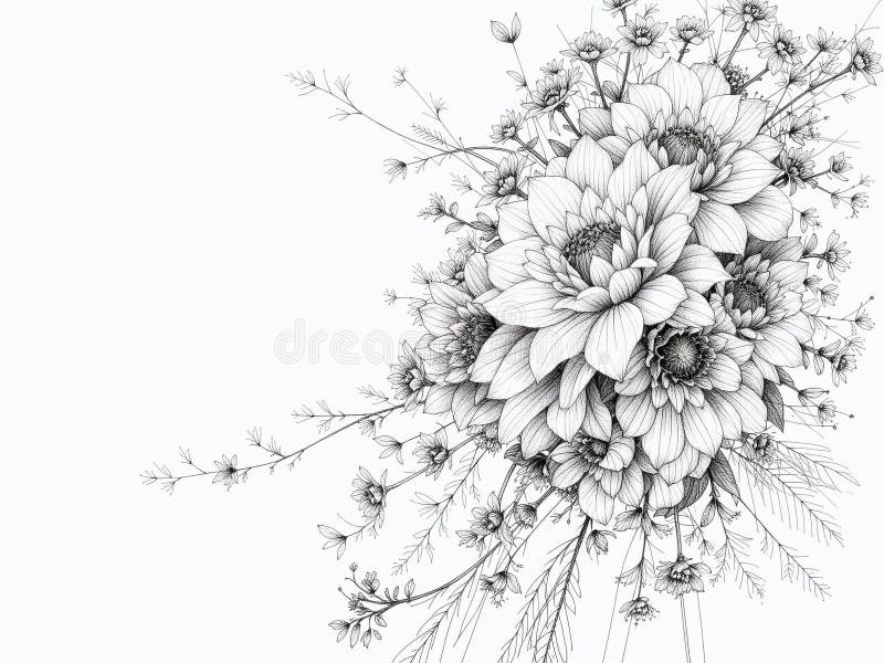 Detailed Pencil Sketch Captures the Essence of a Moment a CloseUp Study ...