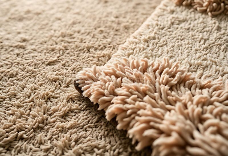 Close Up of a Rug with a Pattern on it Stock Illustration ...