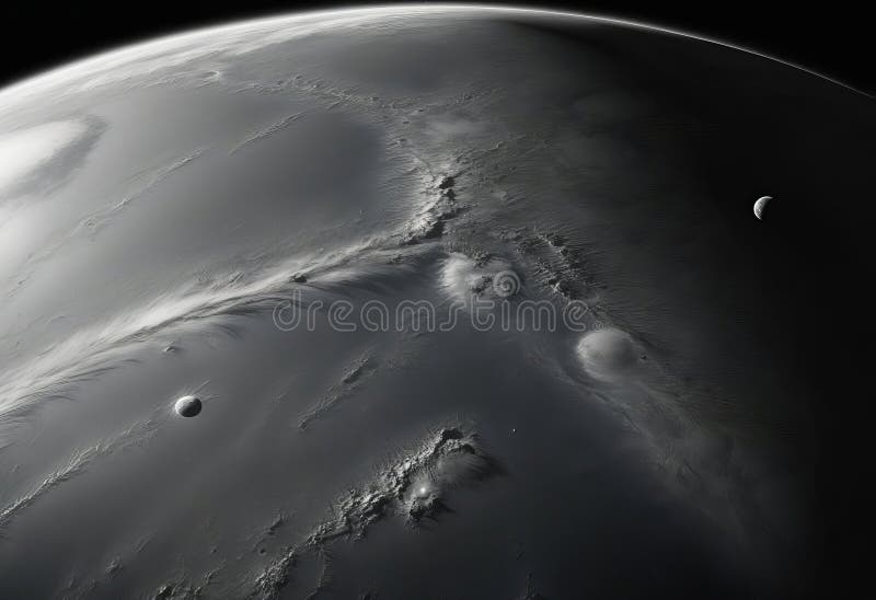 A Detailed, Photorealistic Rendering of Planet Earth Stock Illustration ...