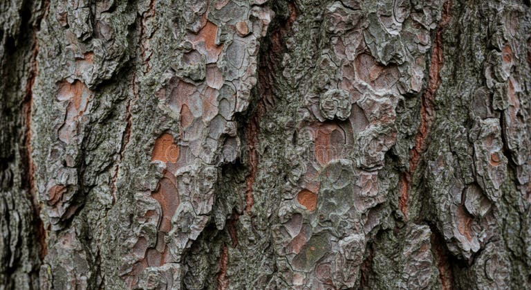 Detailed Pine Tree Bark Texture Stock Image - Image of plant, texture ...