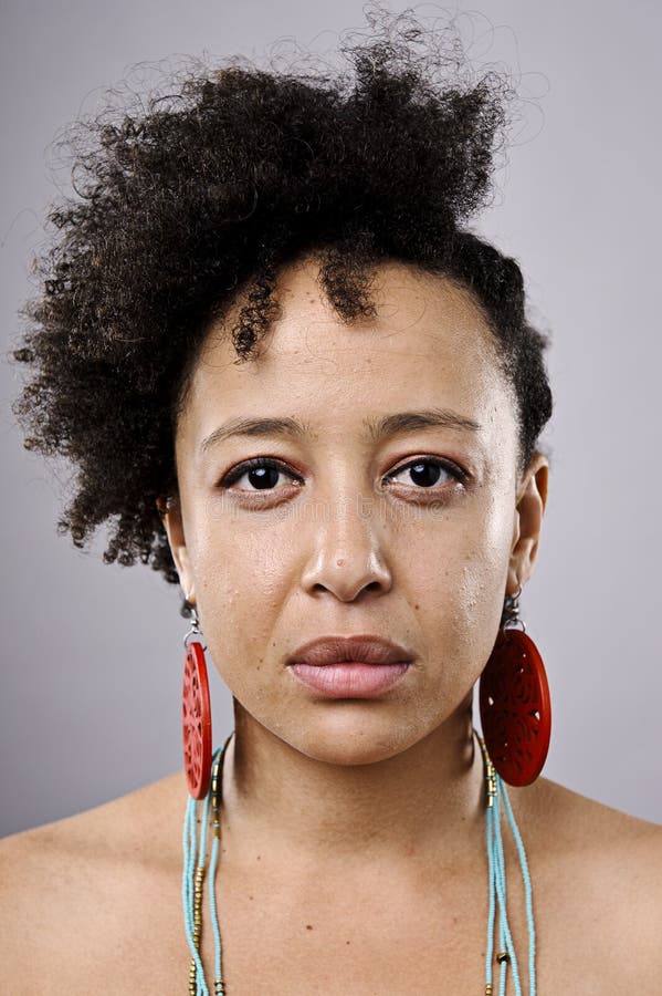 Detailed Portrait stock photo. Image of close, hairstyle - 16563078