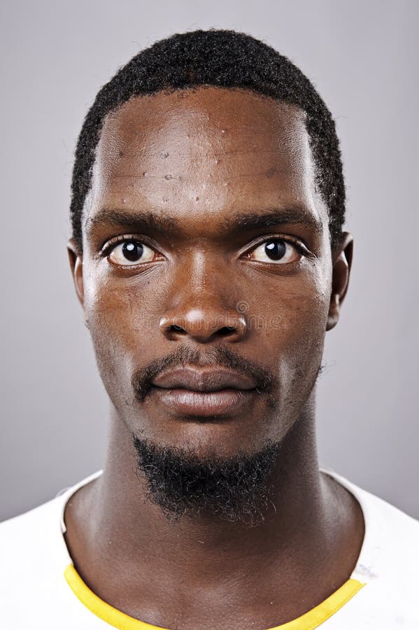 Detailed face portrait stock photo. Image of brunette - 24634780