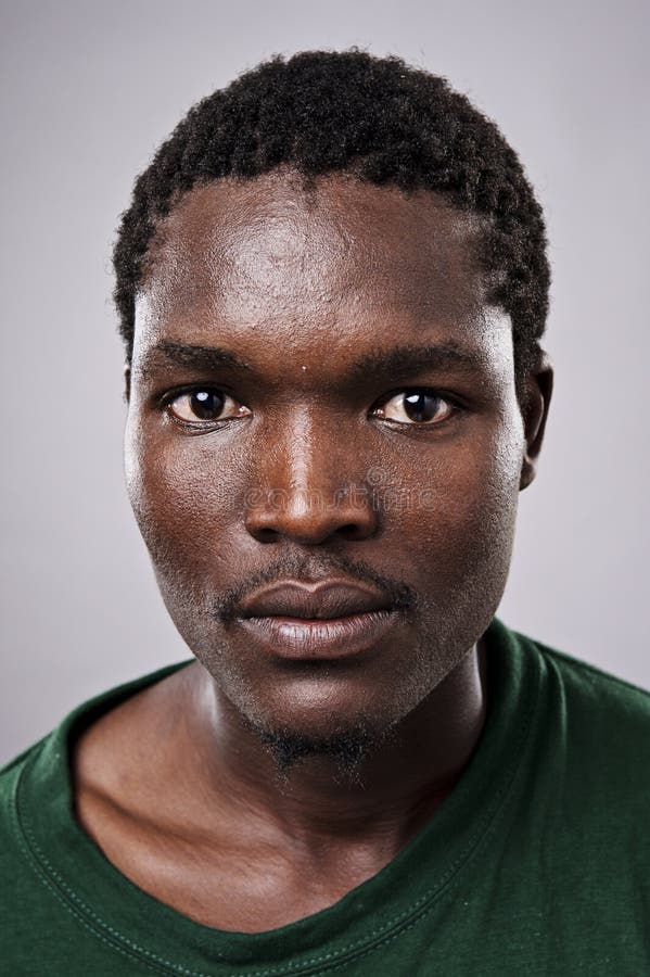 Detailed face portrait stock photo. Image of brunette - 24634780