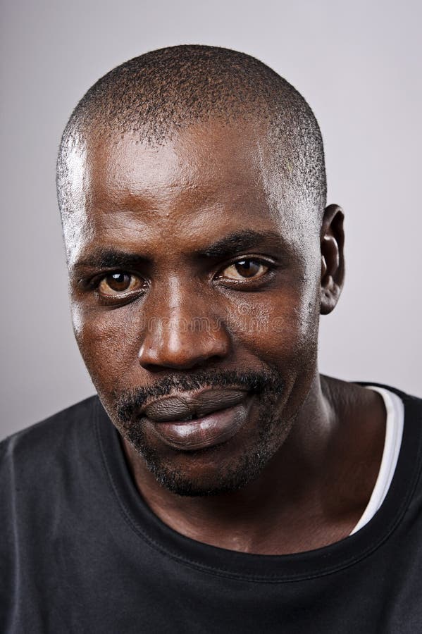 Detailed face portrait stock photo. Image of brunette - 24634780