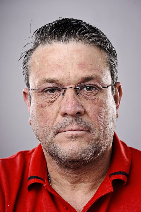 Real Normal Person Portrait Stock Photo - Image of close, casual: 22299722