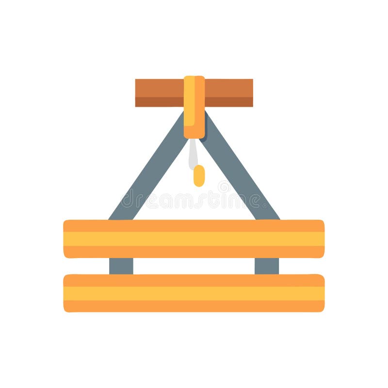 Detailed Rafter Icon for Building Projects Stock Illustration ...
