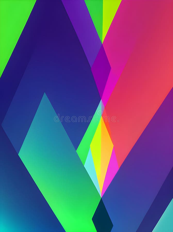 Detailed Realistic Neon Sharp Highquality Paper Background. Stock ...