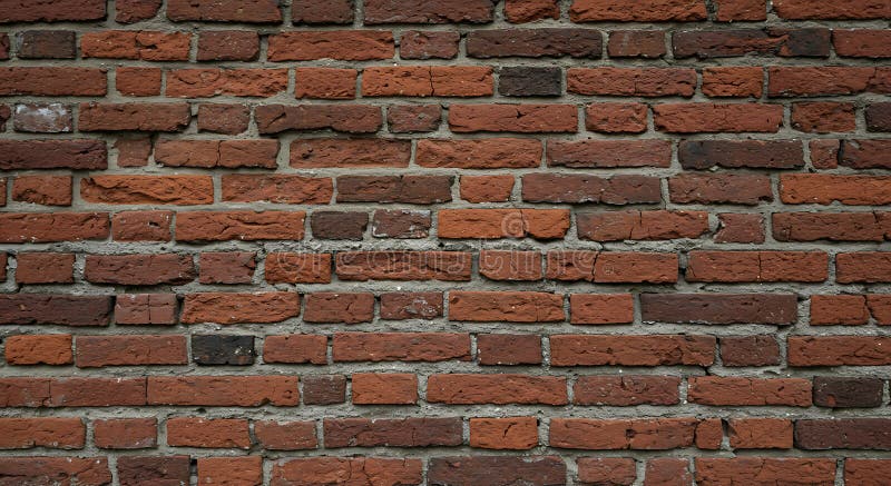 Detailed Red Brick Wall Texture Background for Design Stock ...