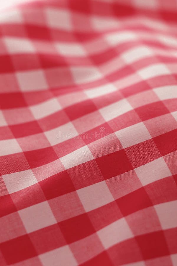 Detailed red picnic cloth stock image. Image of blanket - 4265585