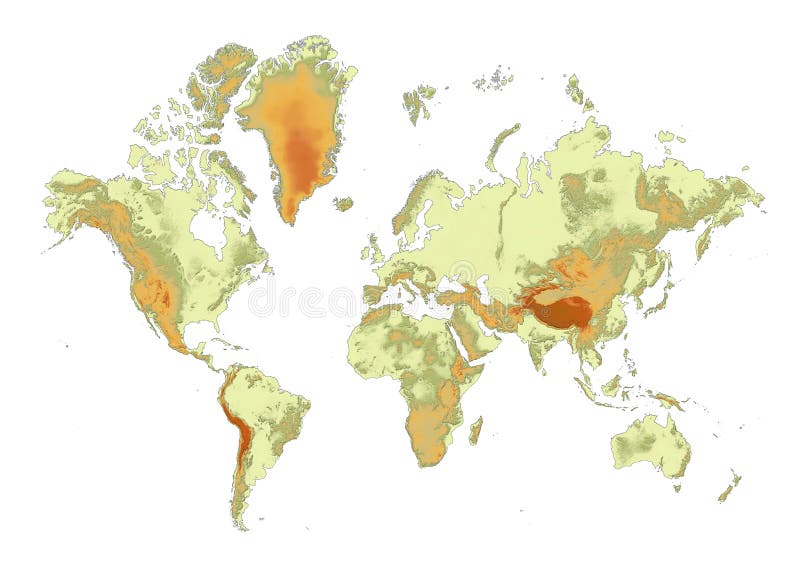 Detailed World Map Stock Illustrations – 59,146 Detailed World Map ...
