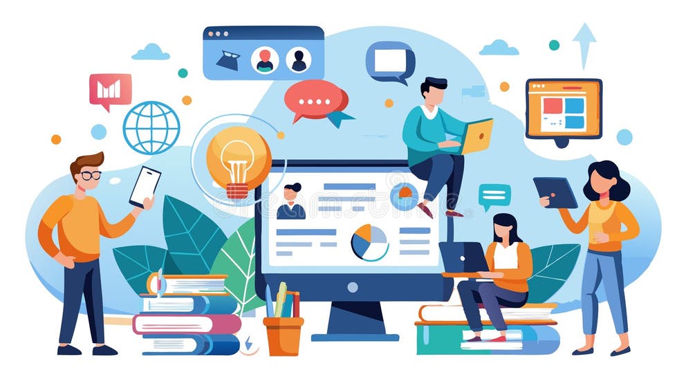 A Detailed Rendering of Students Using Digital Learning Tools Reveals ...