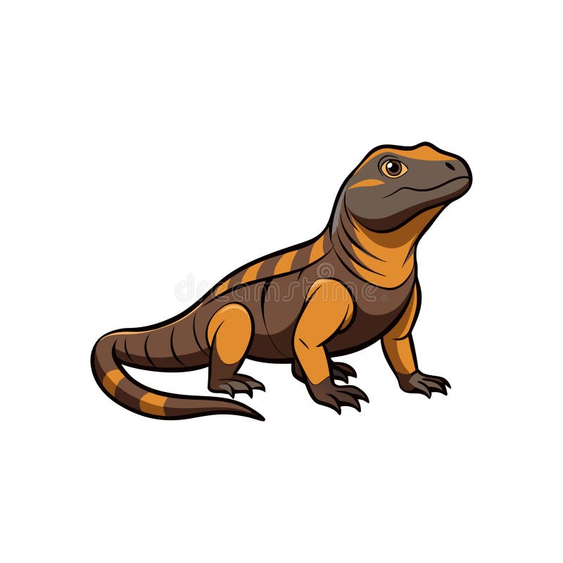 Detailed Representation of Common Chuckwalla in Color Stock ...