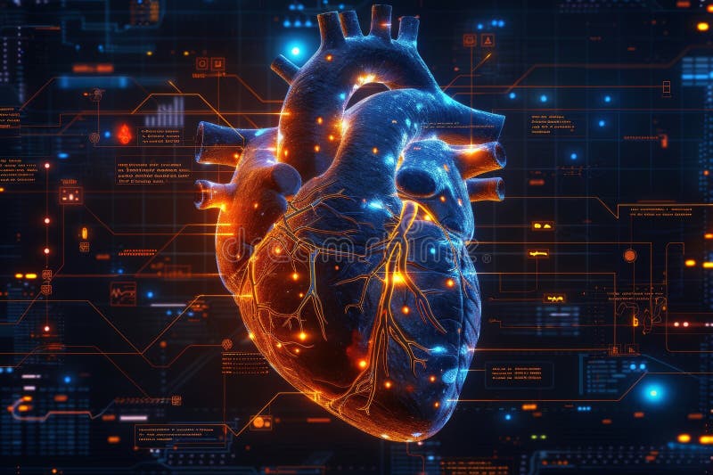 In-depth Medical Research on the Human Heart Showcased with Digital ...