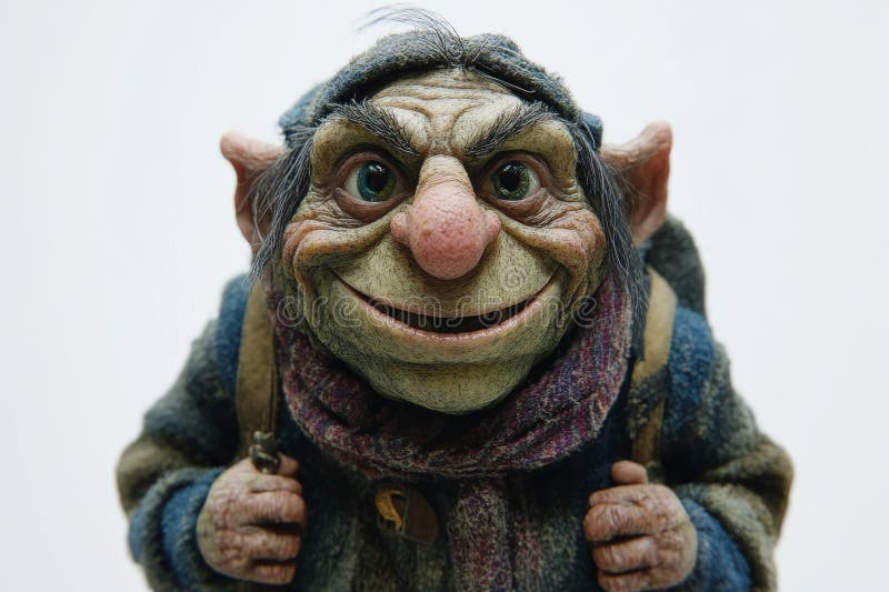 A Detailed Representation of a Troll S Face is Visible on a Statue from ...