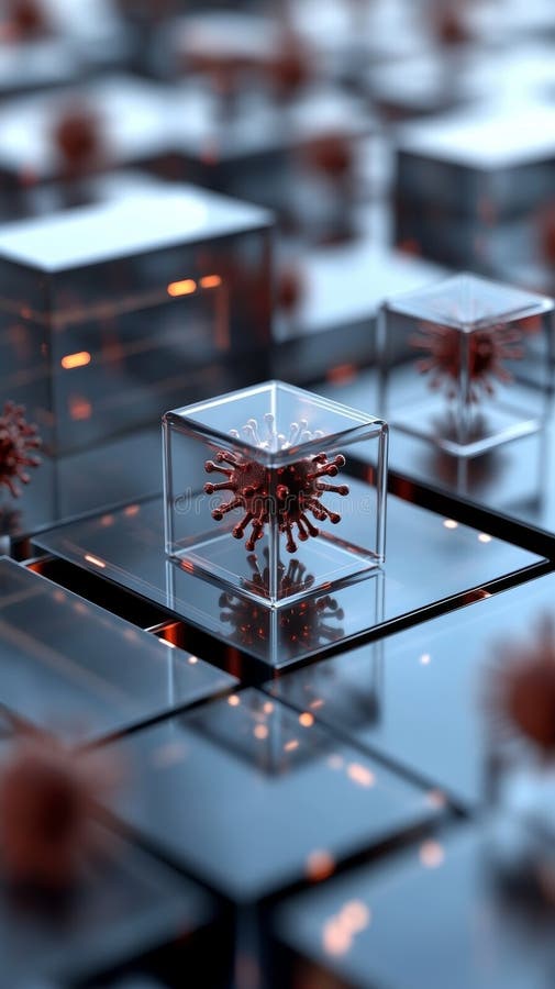 Detailed Representation of Virus Structures in Transparent Cubes Under ...