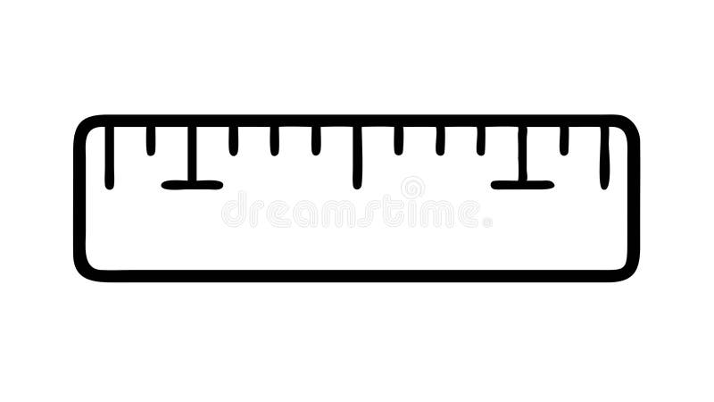 Detailed Ruler Icon Vector Graphic, Precise Measurement Tool, Vector ...