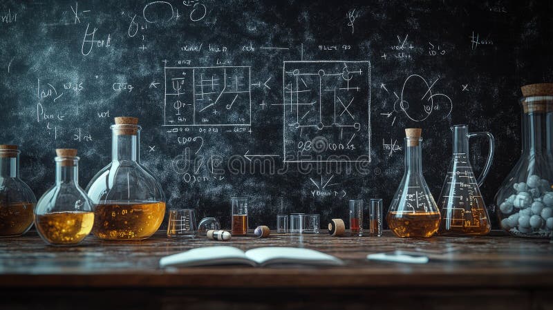 Detailed Chalkboard Calculations Stock Photos - Free & Royalty-Free ...