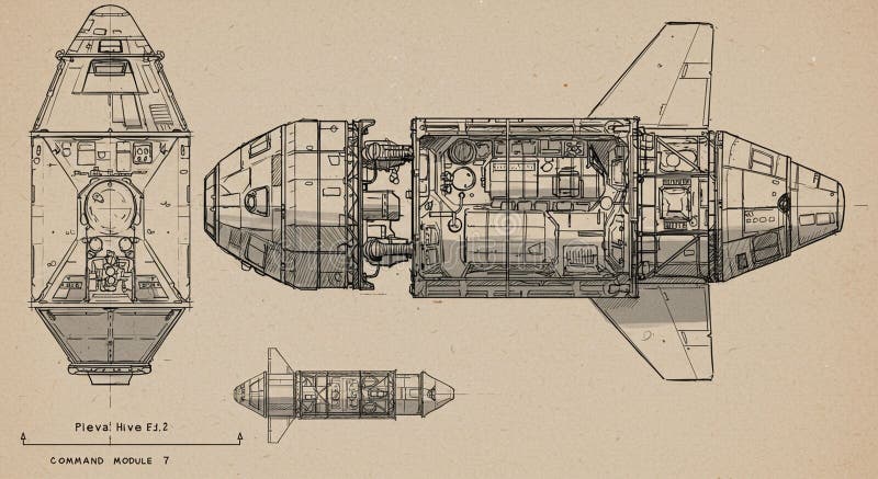 Command Module Stock Illustrations – 271 Command Module Stock ...