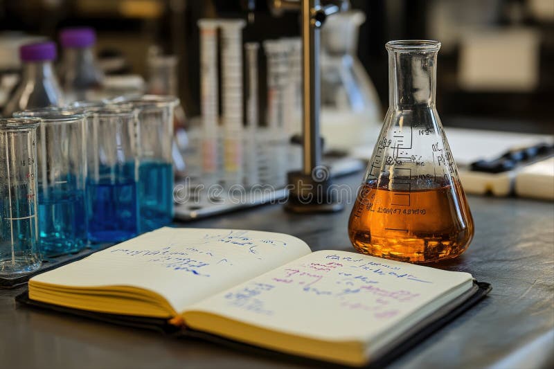 Laboratory Setup Controlled Chemical Experiments Innovative Discoveries ...