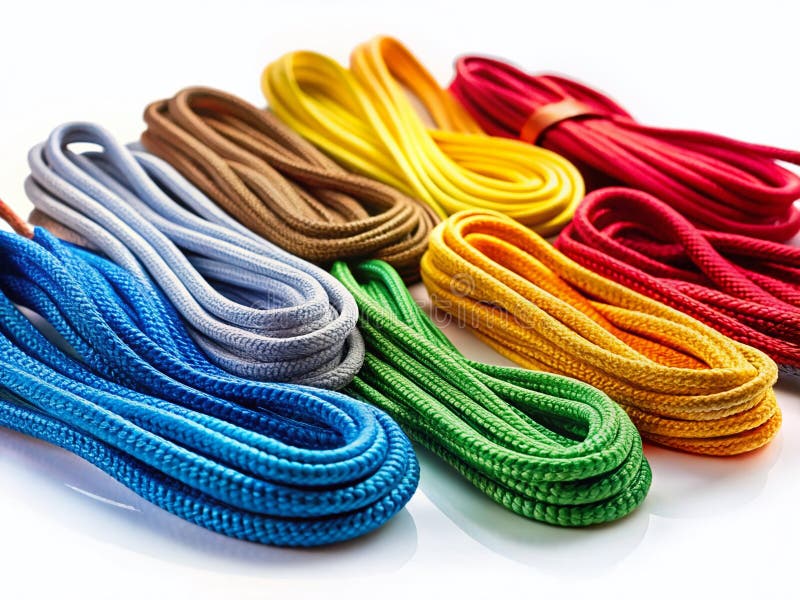 Detailed Shoe Laces Collection Realistic Textures and Variations for ...