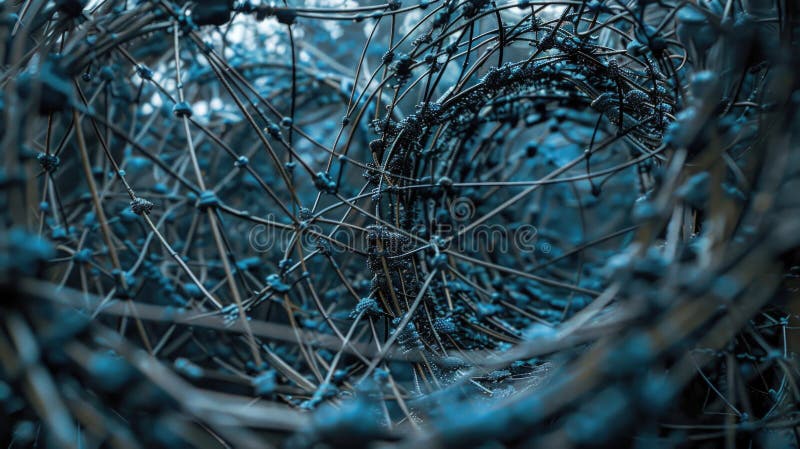 Detailed Shot of Barbed Wire, Perfect for Security Concepts Stock Photo ...