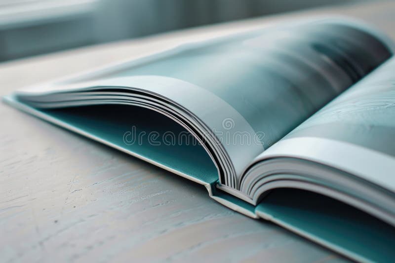 A Detailed Shot of a Book Resting on a Table. Ideal for Educational or ...