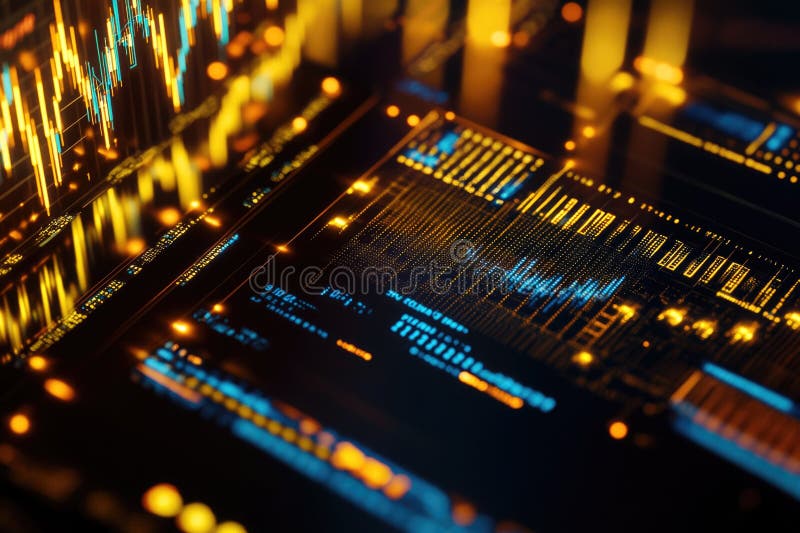 Detailed Shot Computer Motherboard Components Circuitry Stock Photos ...