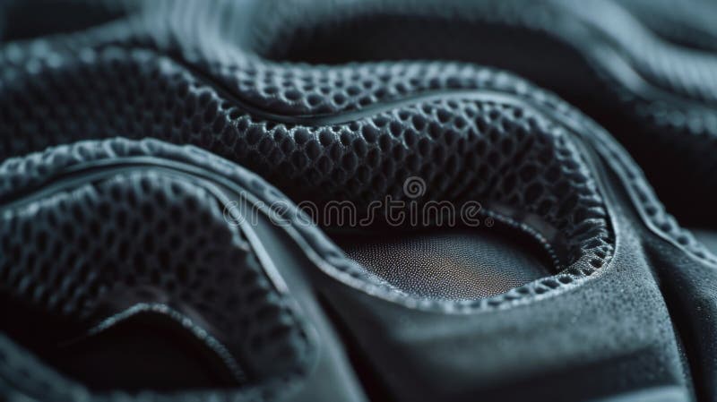 A Detailed Shot of the Inner Padding of a Helmet Made of Soft Plush ...