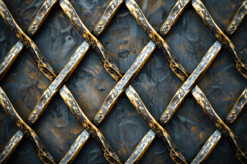 Detailed Shot of Metal Lattice, Versatile for Various Projects Stock ...